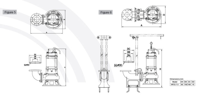 Submersible Sewage Pump NP SERIES - KIRA PUMP MANUFACTURING CO., LTD.